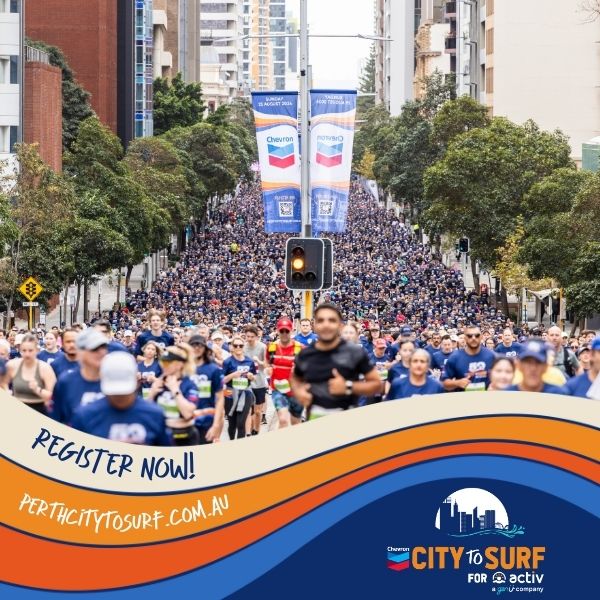 Chevron City to Surf for Activ | Visit Perth